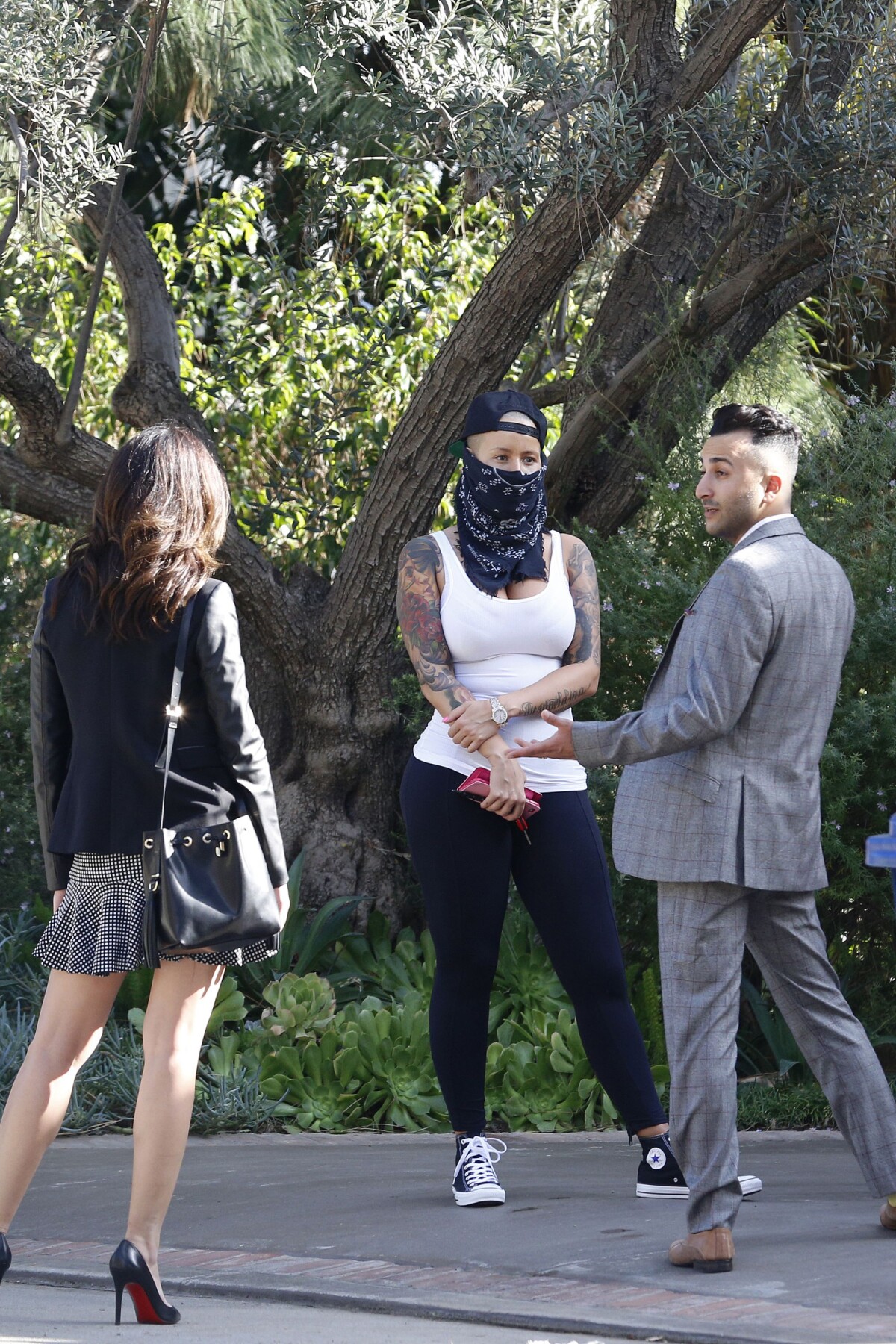 Photo : Exclusif - Amber Rose à Los Angeles le 5 février 2015. - Purepeople