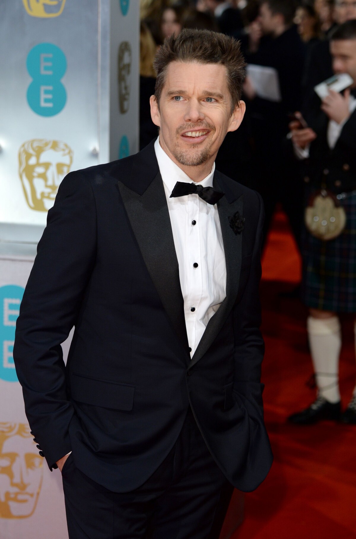 Photo : Ethan Hawke lors des EE British Academy Film Awards au Royal ...