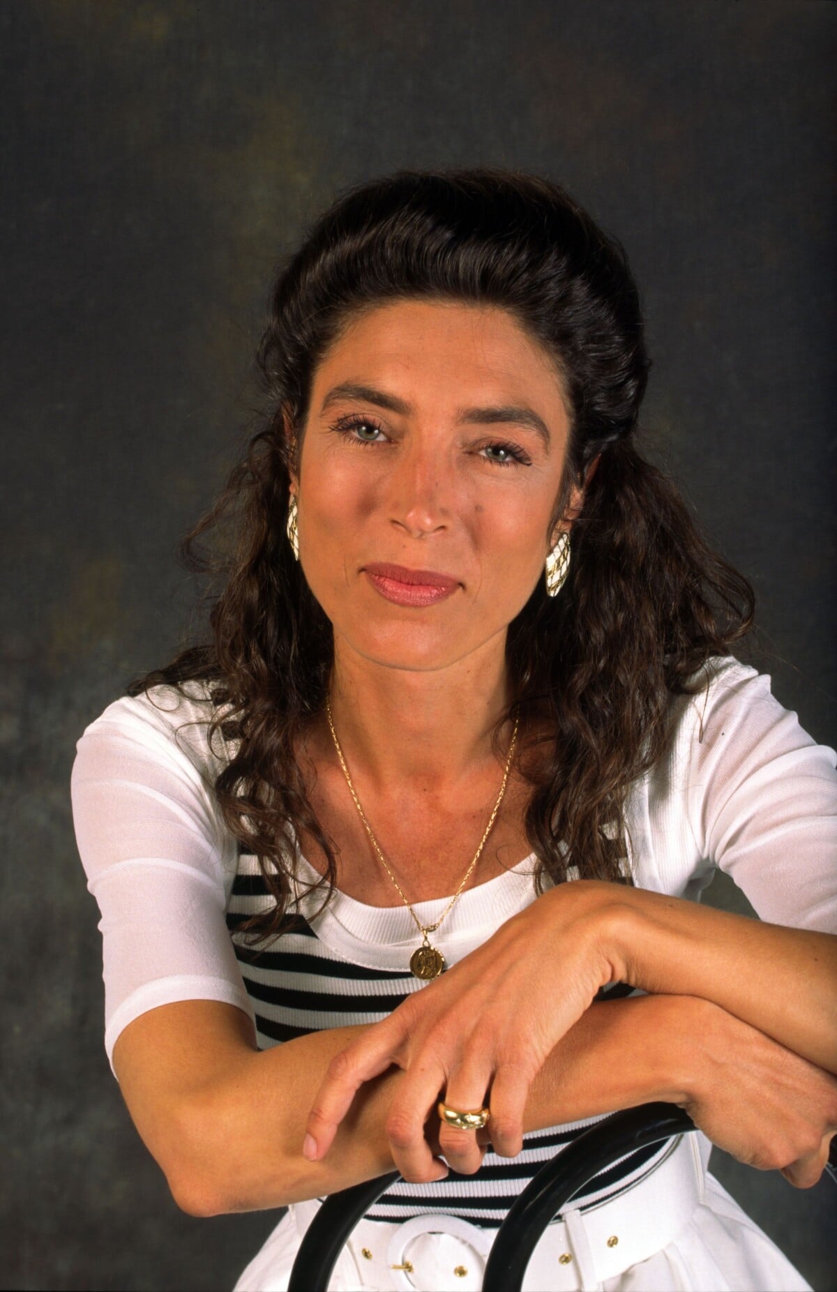 Photo : Marie-Ange Nardi en 1995. - Purepeople