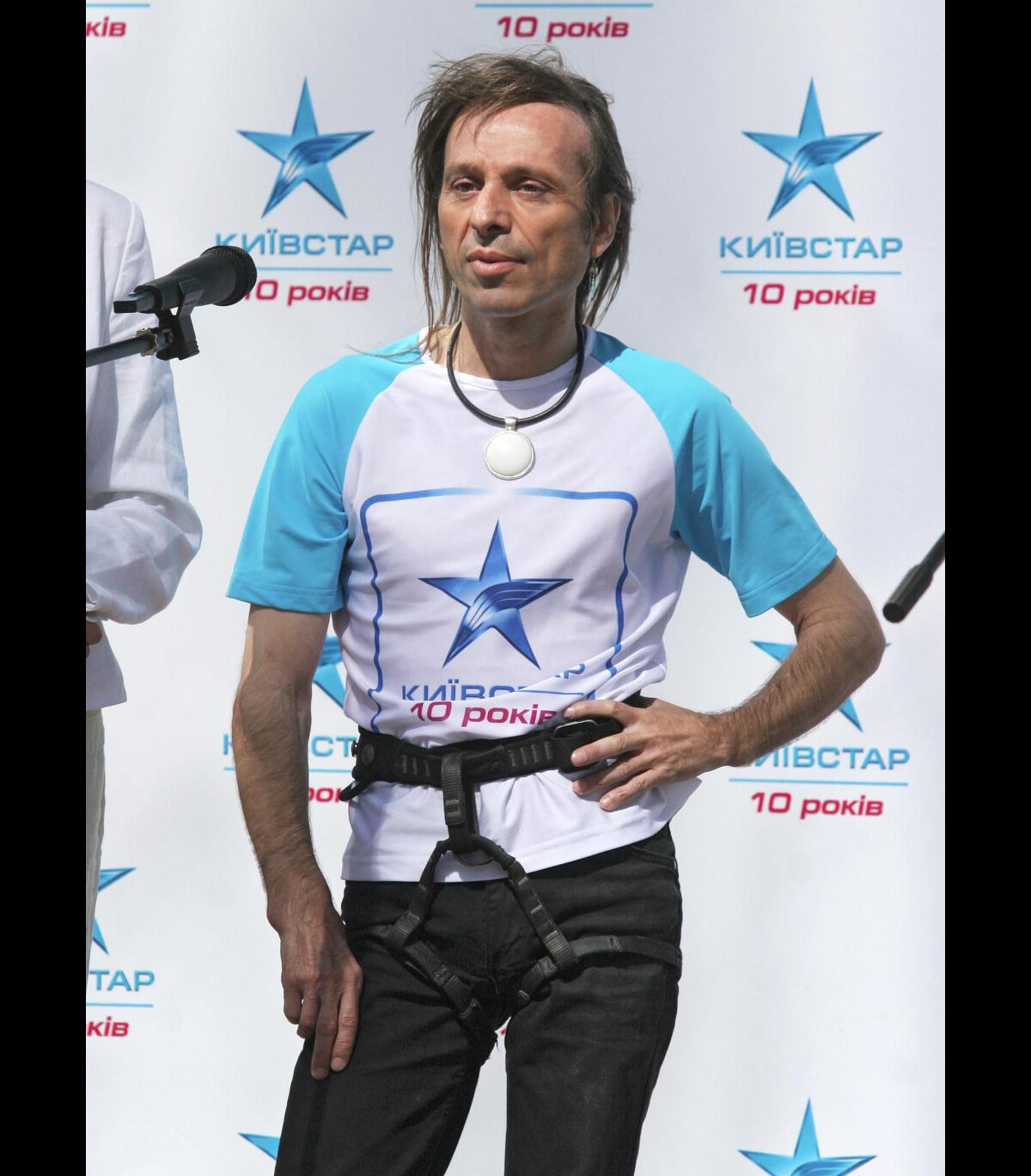 Photo : Alain Robert à Kiev le 25 juin 2007 - Purepeople