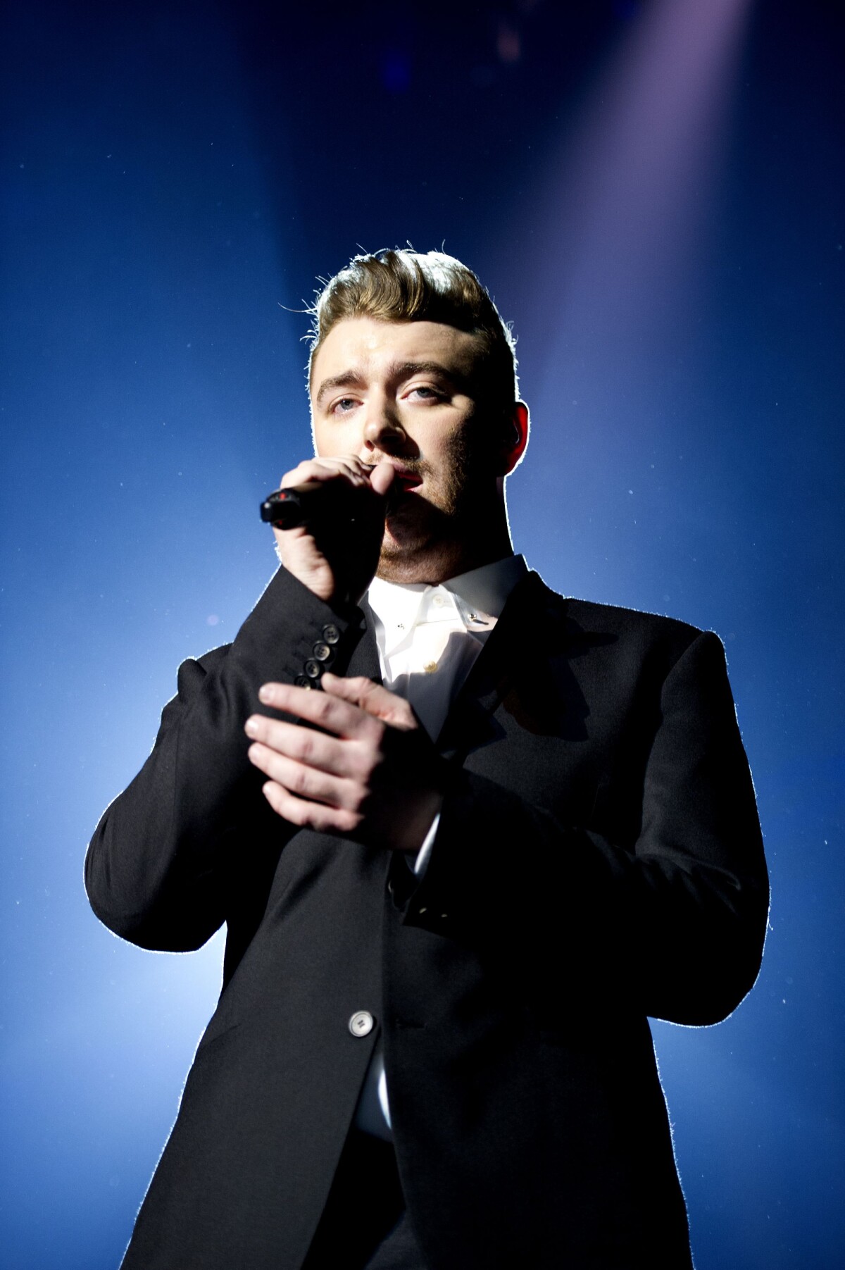 Photo : Sam Smith en concert au Heineken Music Hall à Amsterdam, le 2 ...