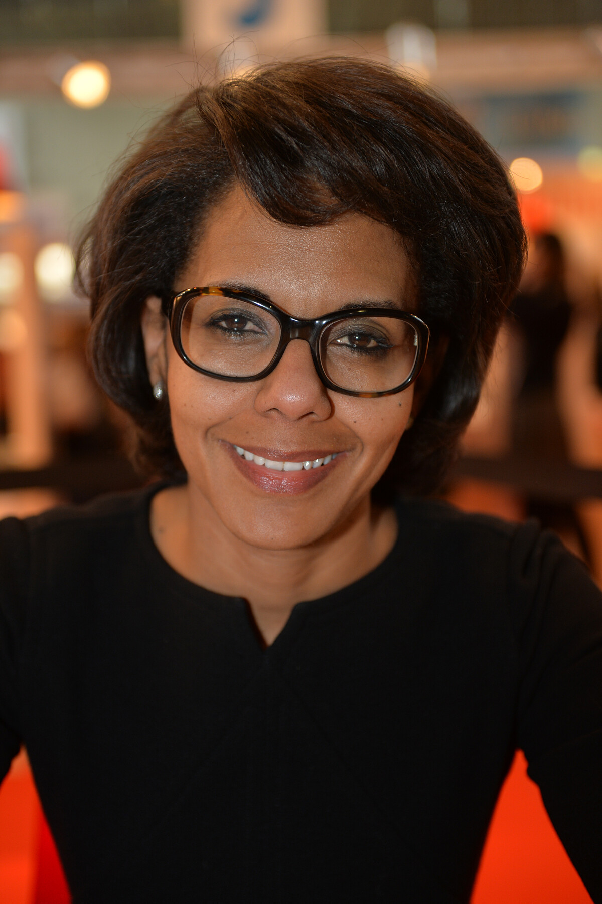 Photo : Audrey Pulvar - 35e Salon du Livre à la Porte de Versailles à ...