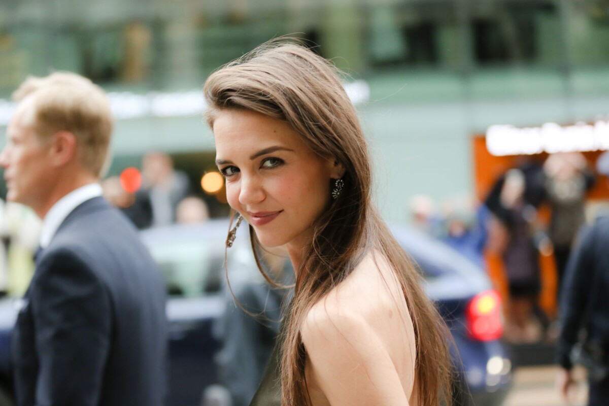 Photo Katie Holmes Arrive à Lalice Tully Hall Au Lincoln Center