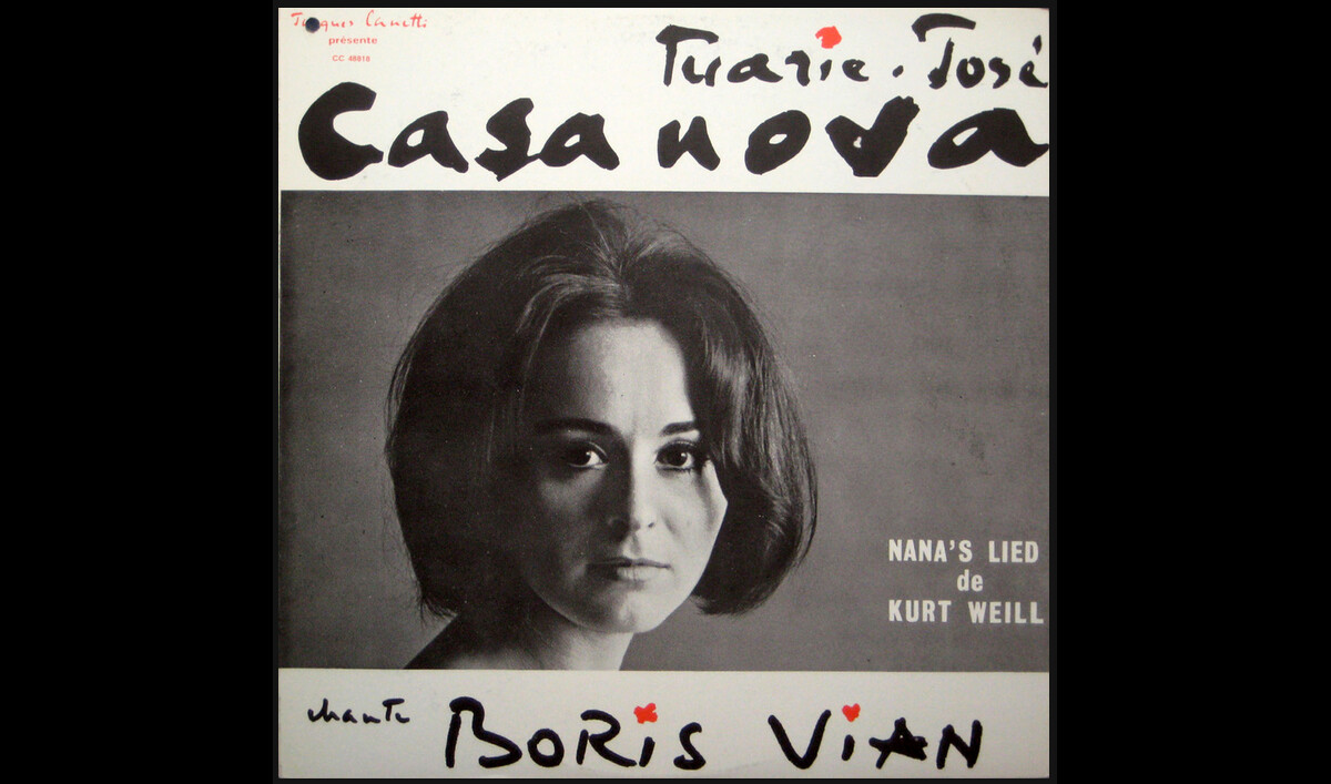 Photo : Marie-José Casanova chante Boris Vian. - Purepeople