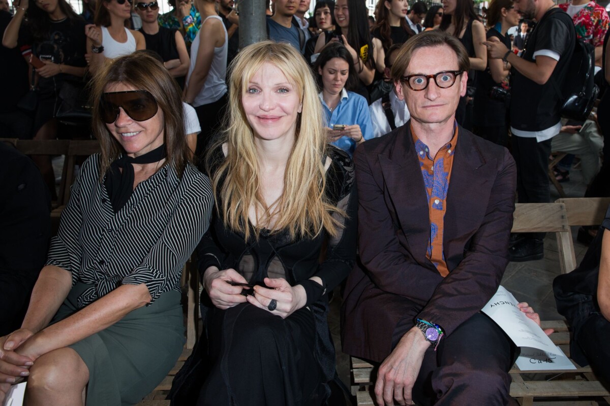Photo : Carine Roitfeld, Courtney Love et Hamish Bowles - People au ...