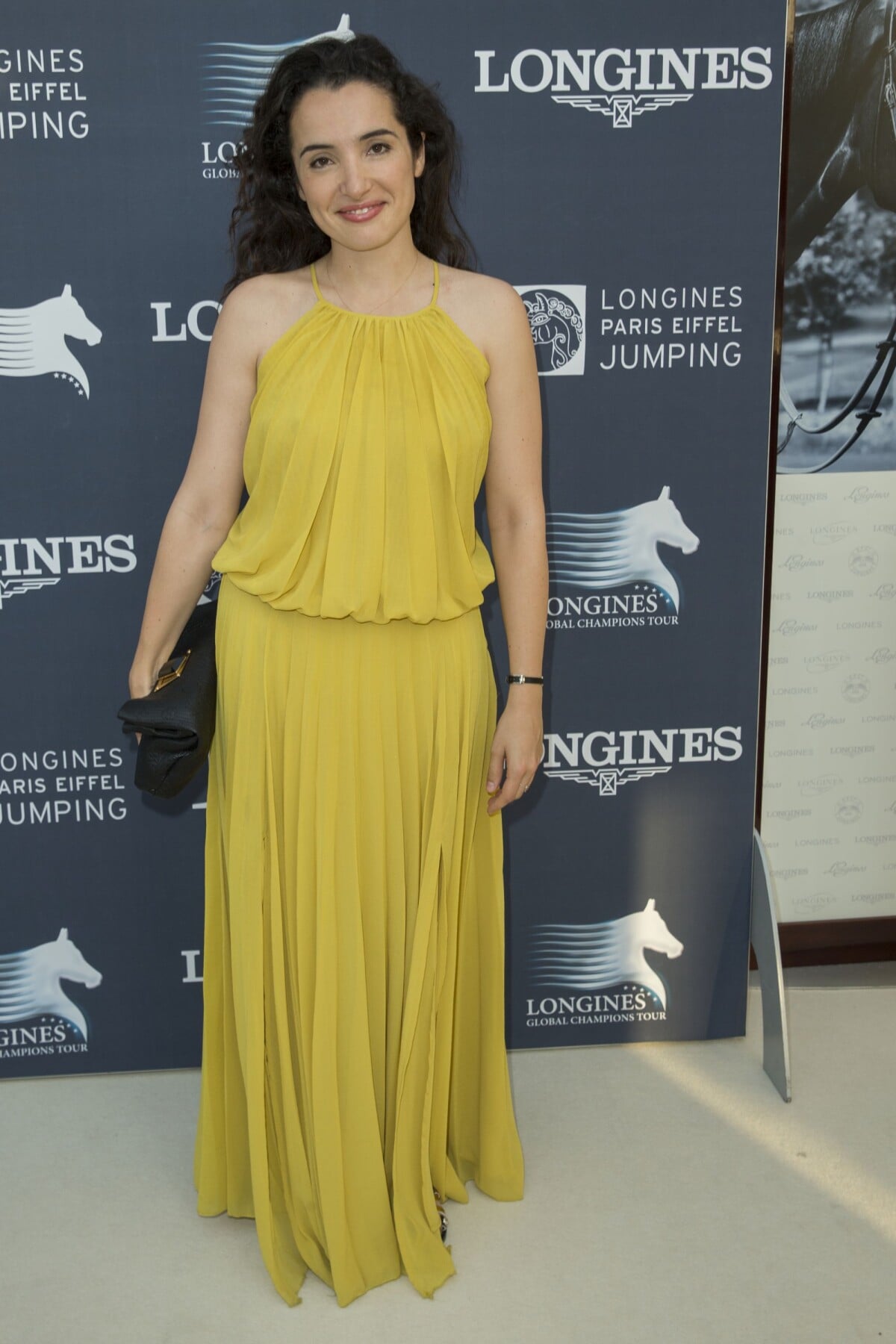 Photo : Exclusif - Isabelle Vitari, lors du premier jour du Longines ...