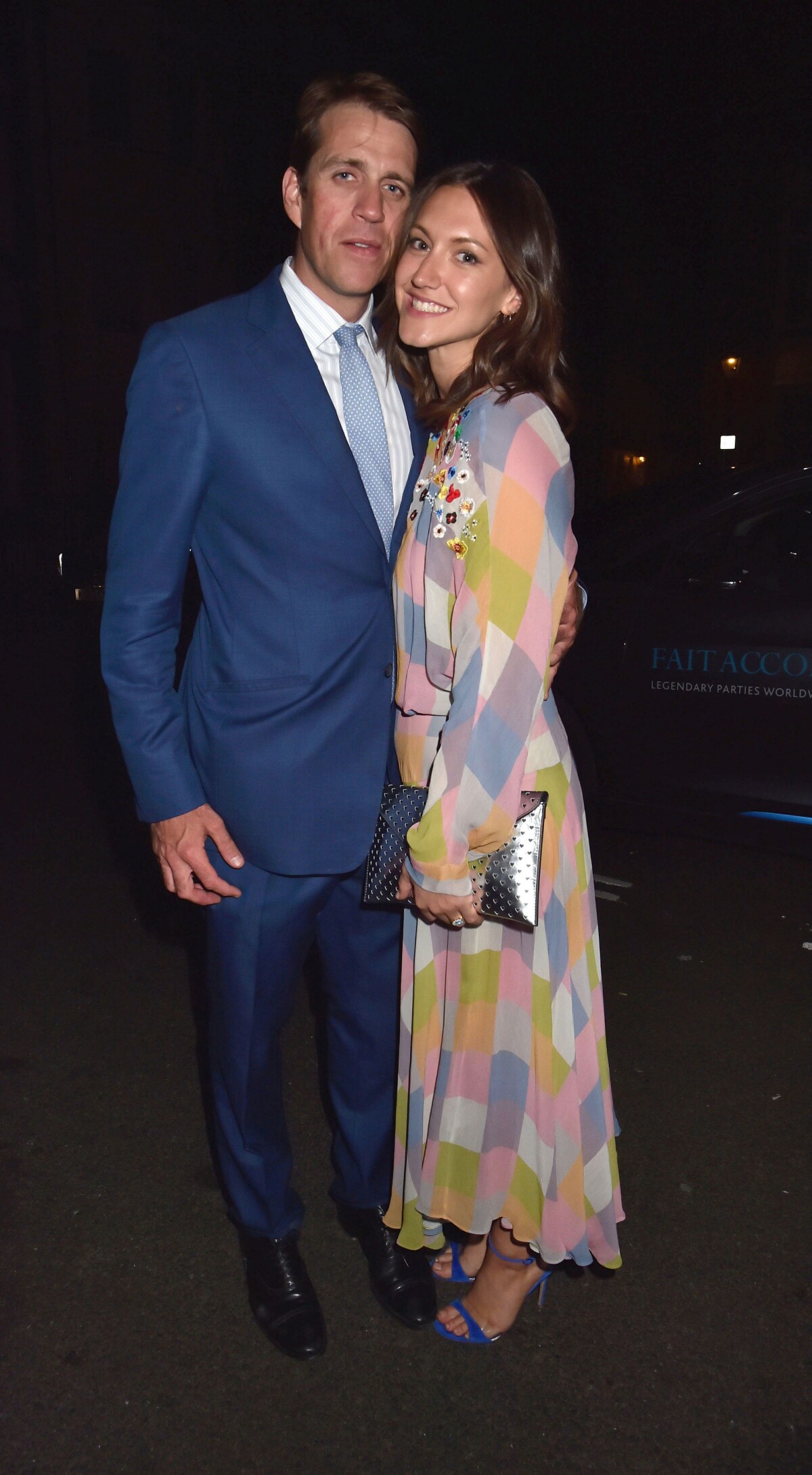 Photo : Ben et sa femme Mary-Clare Elliot - Soirée de pré-mariage de ...
