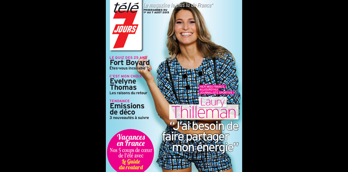 Photo : Magazine Télé 7 Jours, programmes du 1er au 7 août 2015 ...