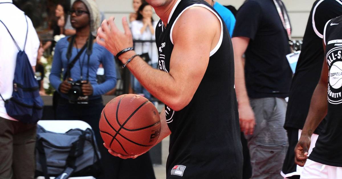 Mark Salling sur le terrain du ESPNLA All-Star Celebrity Basketball ...