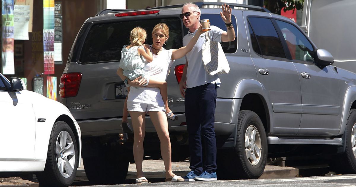 Exclusif - Kelly Rutherford se promène avec ses enfants Hermes et ...