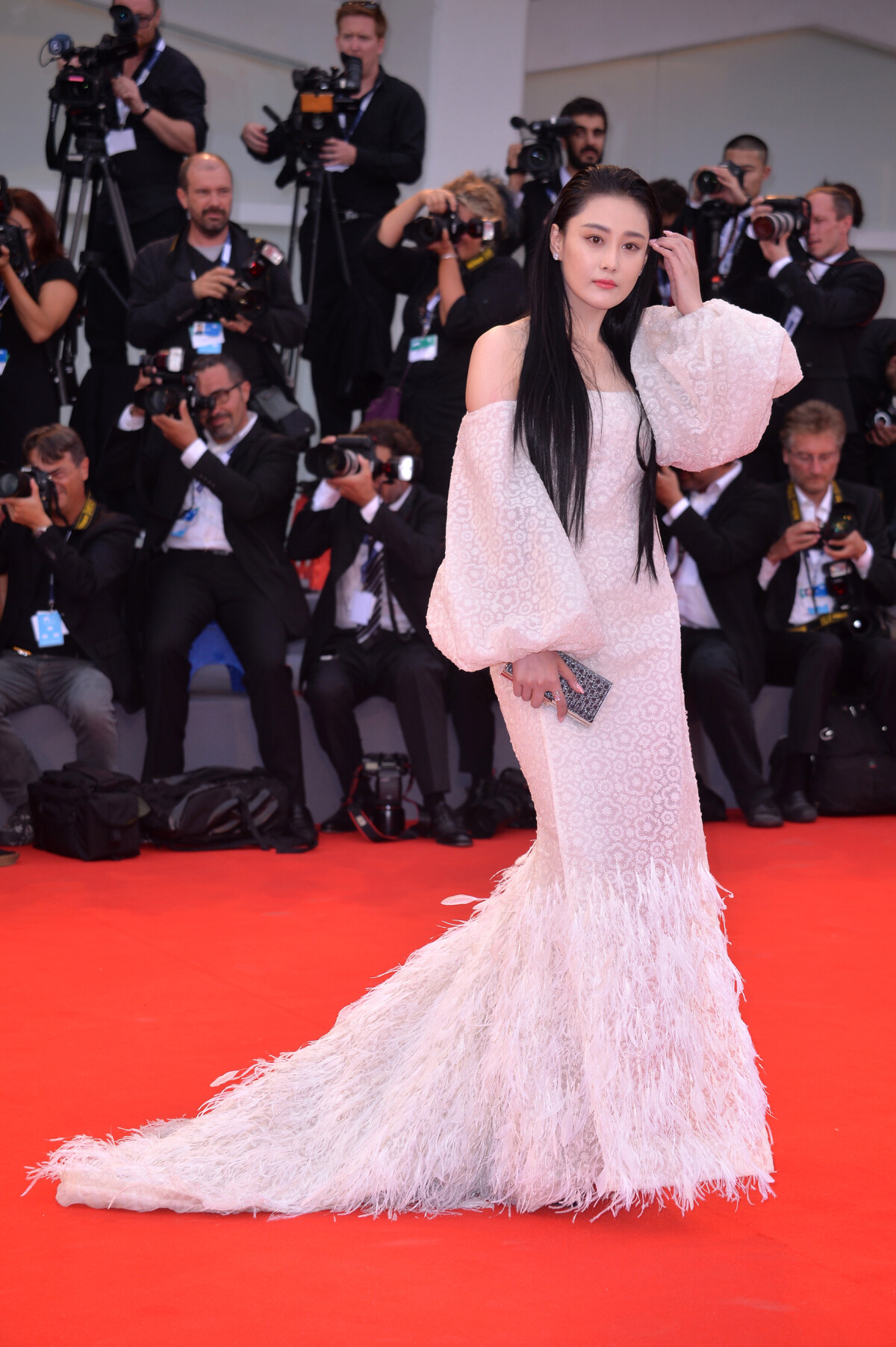 Photo : Zhang Yan - Avant-première du film "Everest" lors de l ...