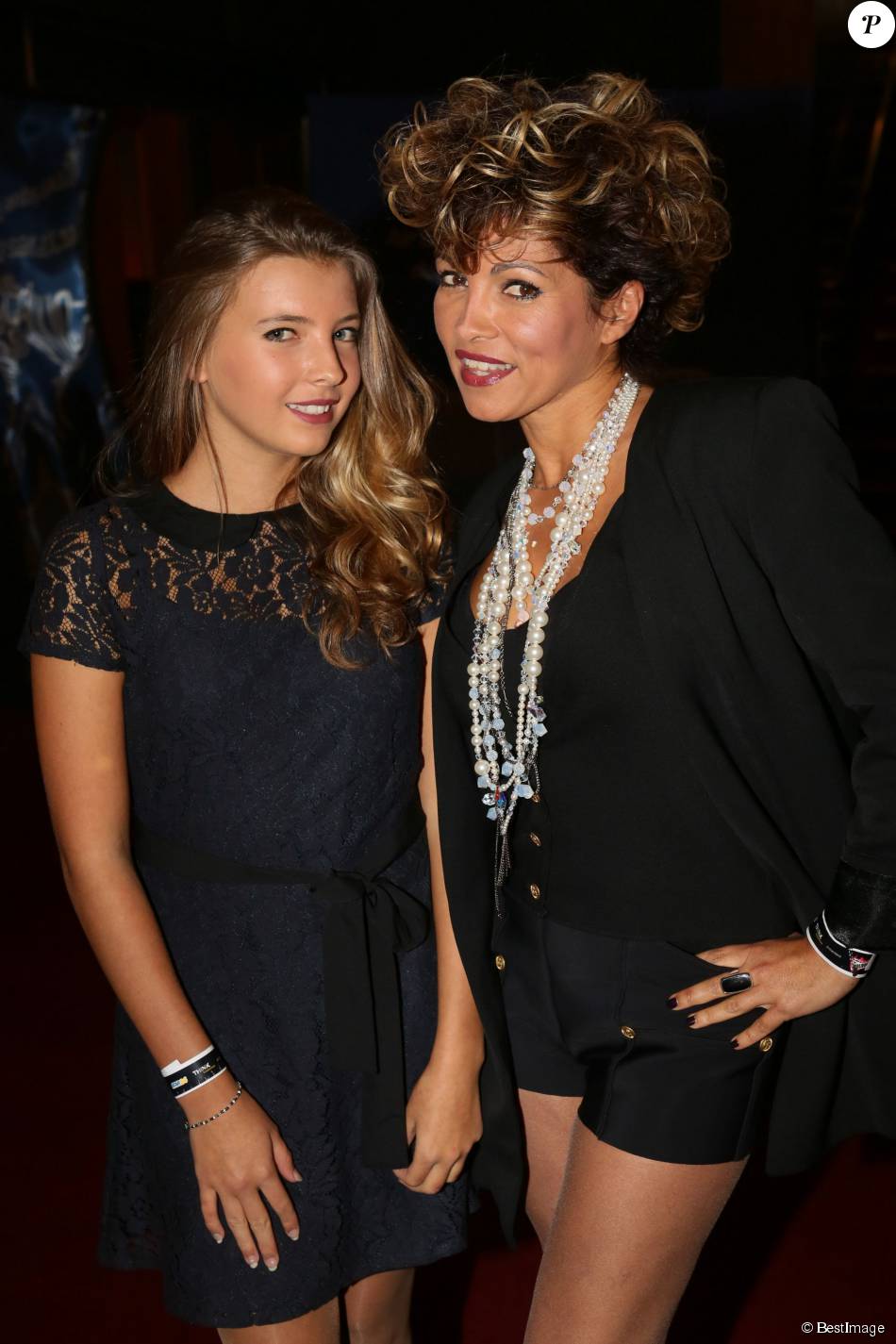 Ysa Ferrer et sa fille - Soirée VIP pour la 35e Nuit des Publivores au ...