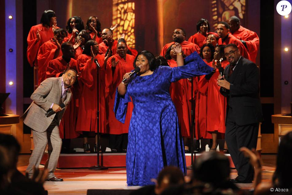 Kathy Taylor, Byron Cage, Smokie Norful et Kelly Price sur scène pour ...