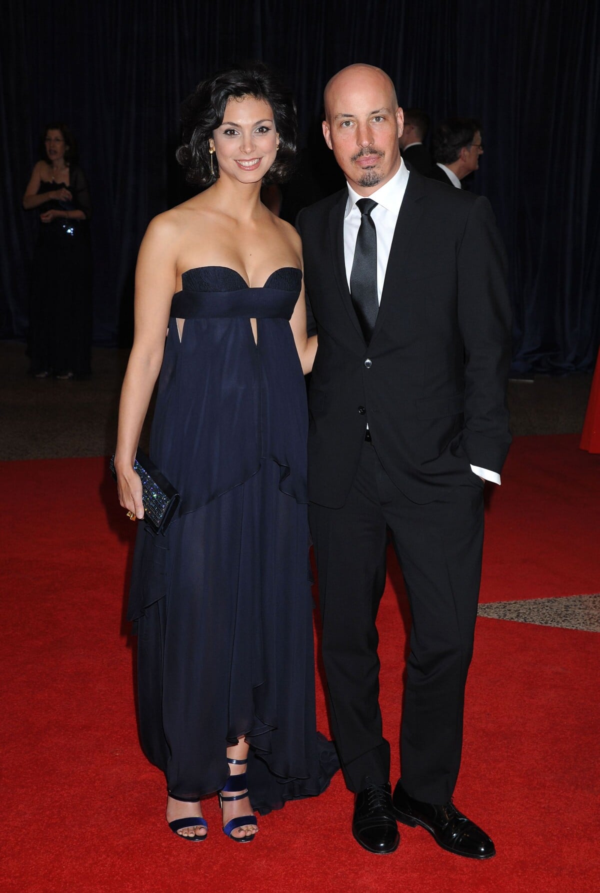 Photo : Morena Baccarin et Austin Chick arrivent au dîner White House ...