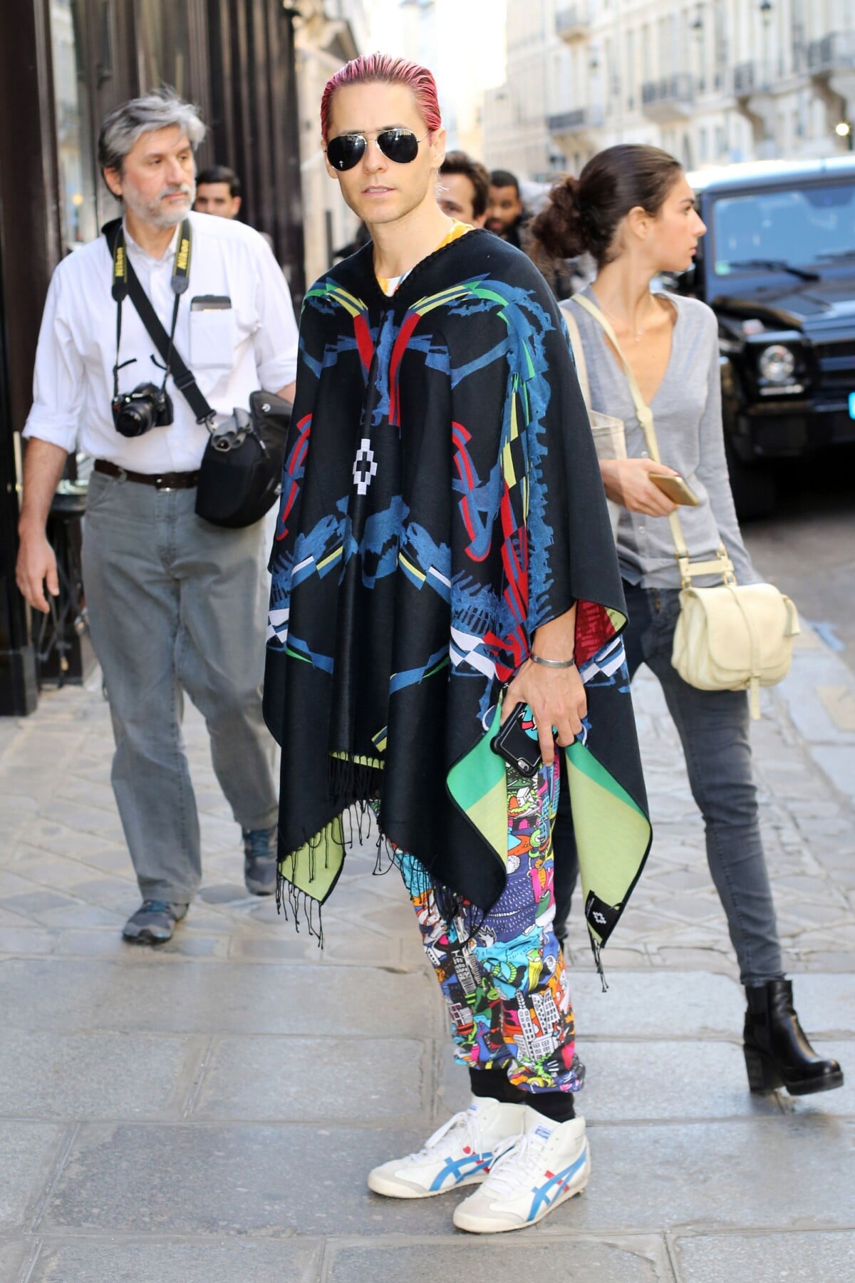 Photo : Jared Leto arrive chez colette pour assister à la séance de ...