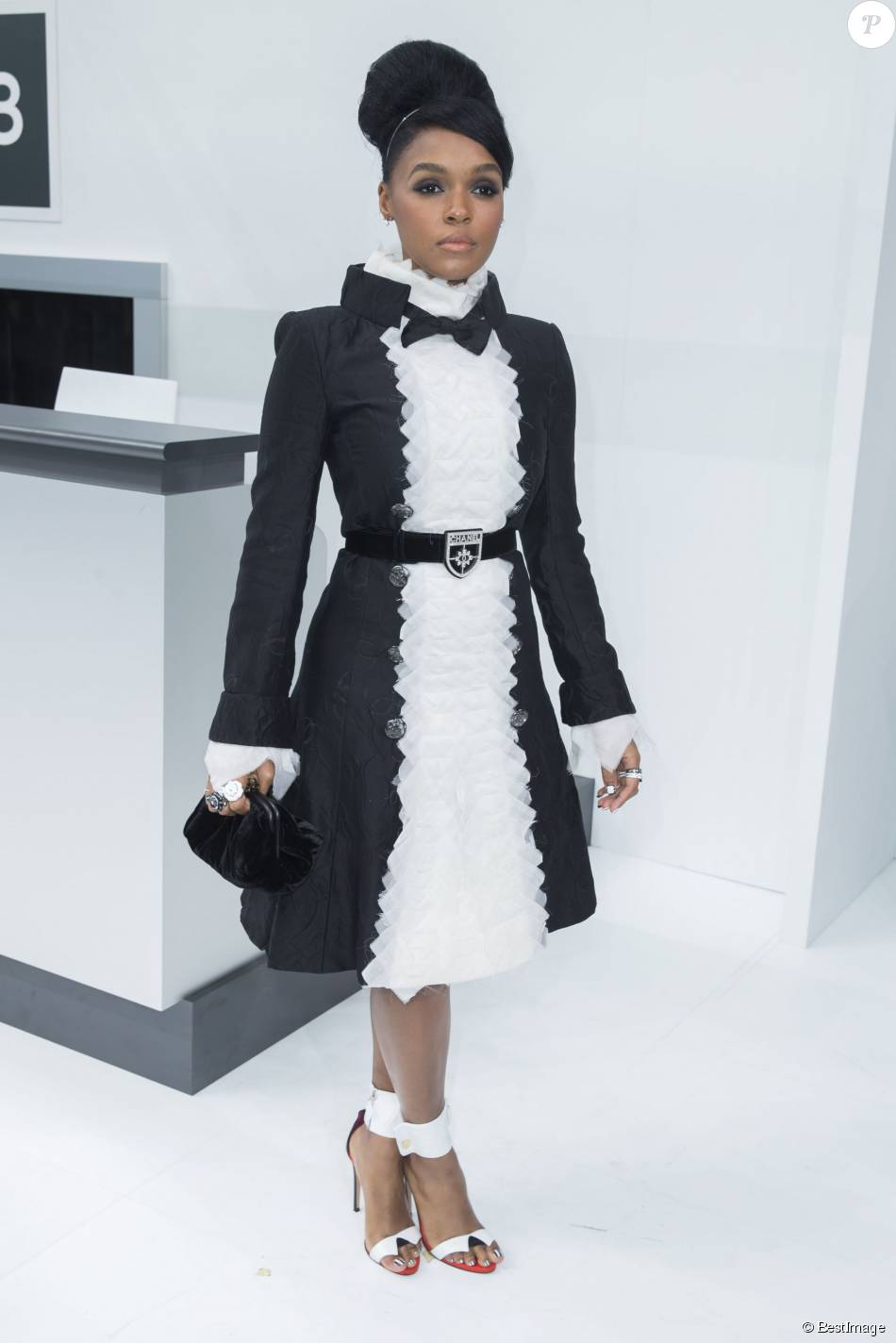 Janelle Monáe - Photocall au défilé de mode Chanel, collection prêt-à ...