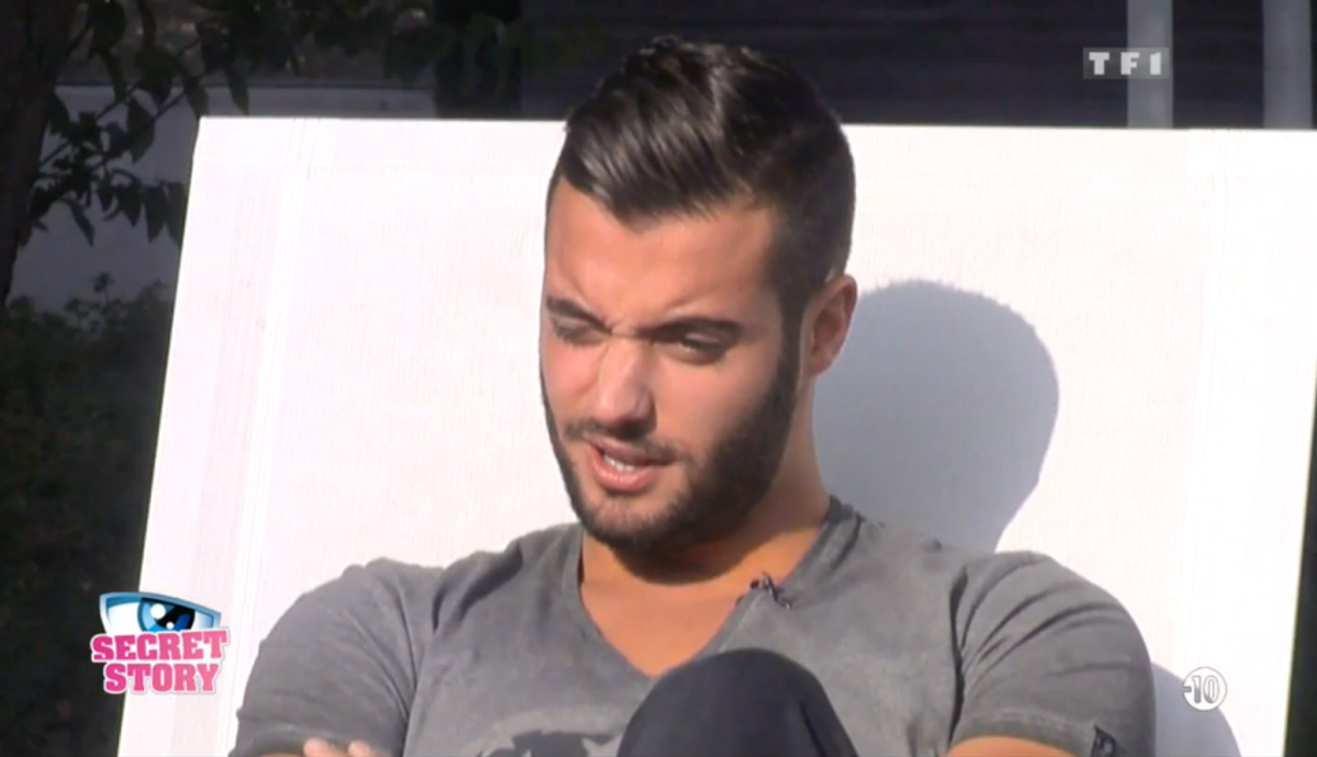 Photo : Loïc, dans Secret Story 9, le dimanche 11 octobre 2015 ...