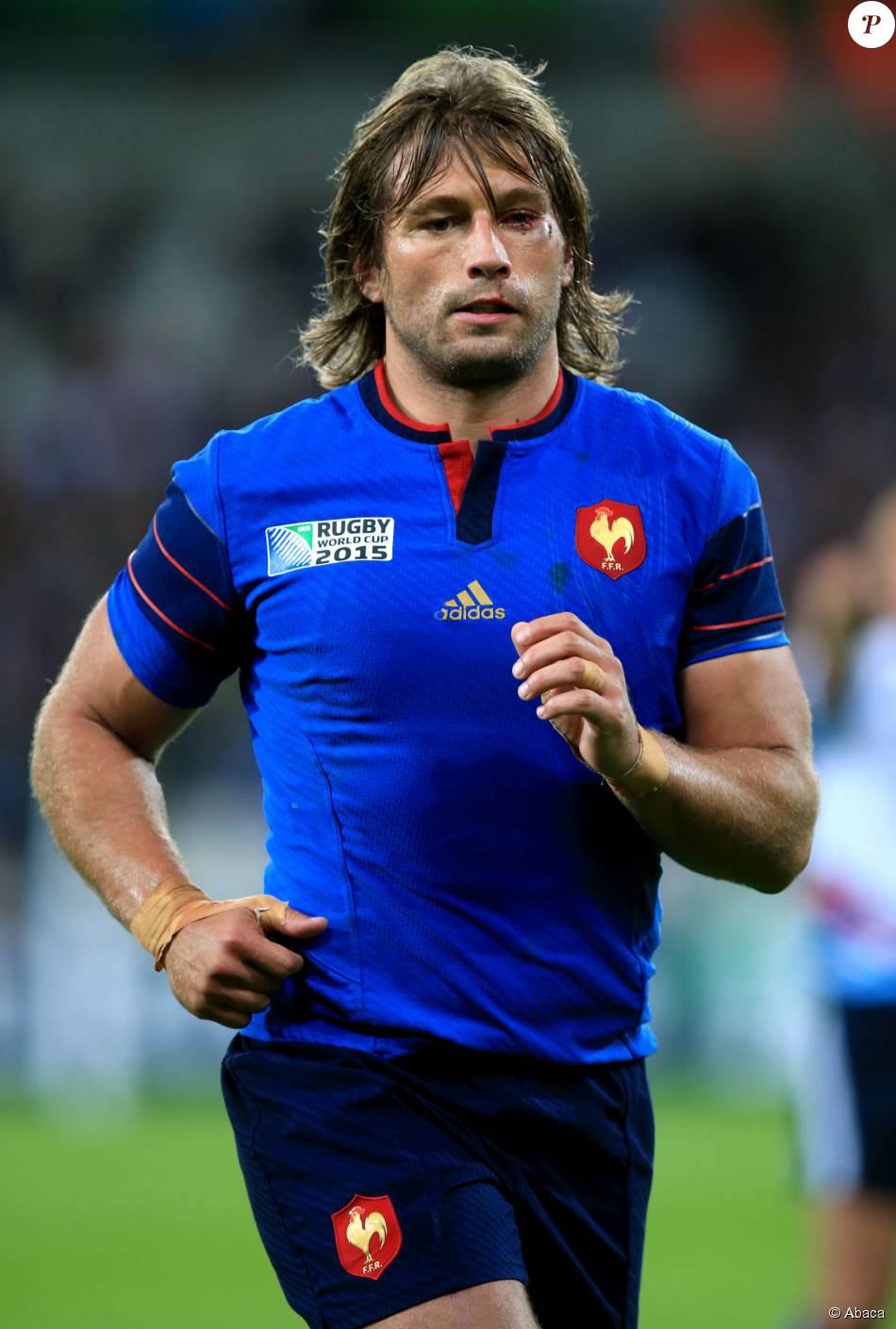 Dimitri Szarzewski lors de la Coupe du monde de Rugby au Stade ...