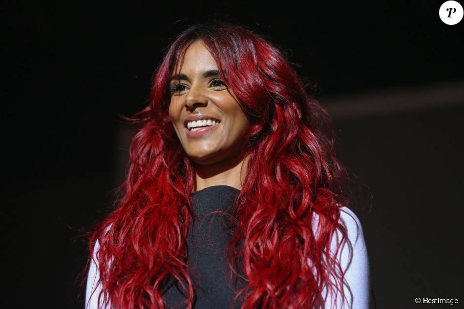 Shy'm sur scène au Zénith de Lille, le 25 avril 2015. - Purepeople