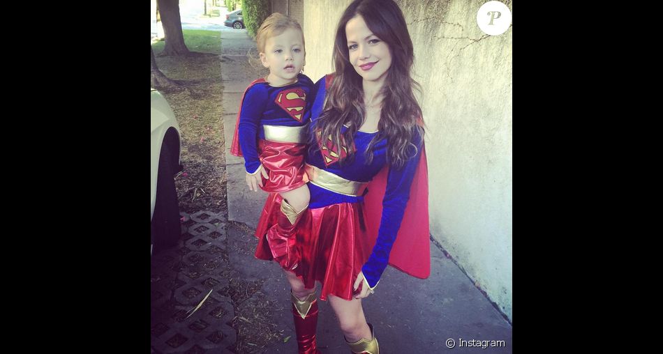 Tammin Sursok et sa fille Phoenix / photo postée sur Instagram ...