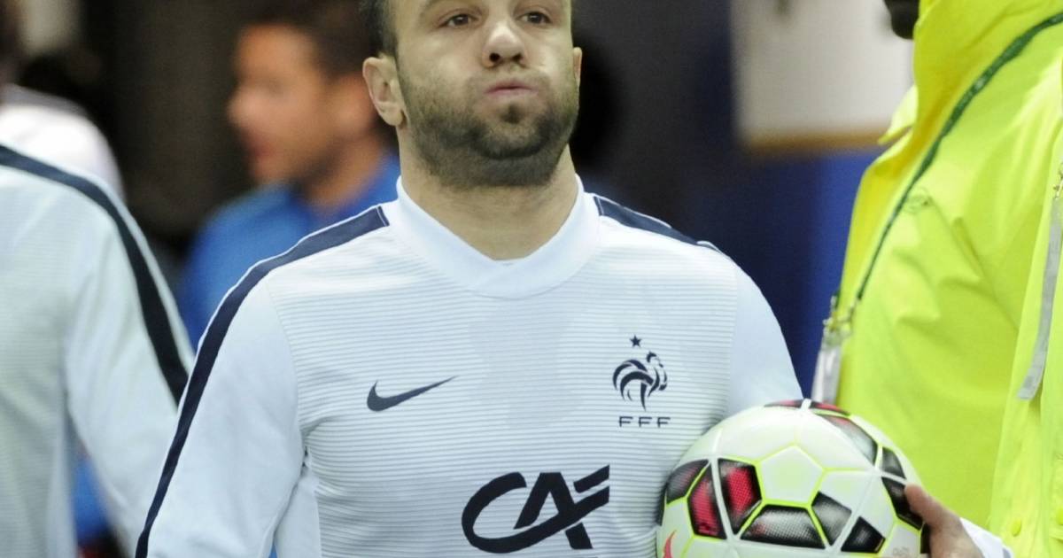 Karim Benzema et Mathieu Valbuena avant la rencontre France - Brésil ...