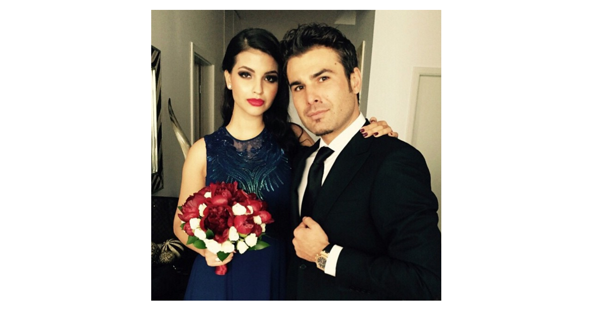 Adrian Mutu : L'ex-star du foot a épousé Sandra, sa jeune et sexy Miss ...