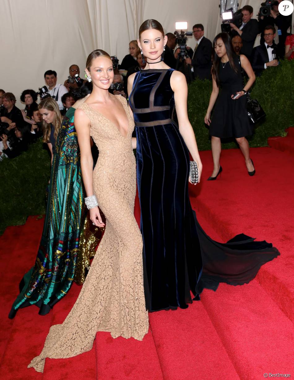 Behati Prinsloo et Candice Swanepoel - Met Gala 2015 (Met Ball) au ...