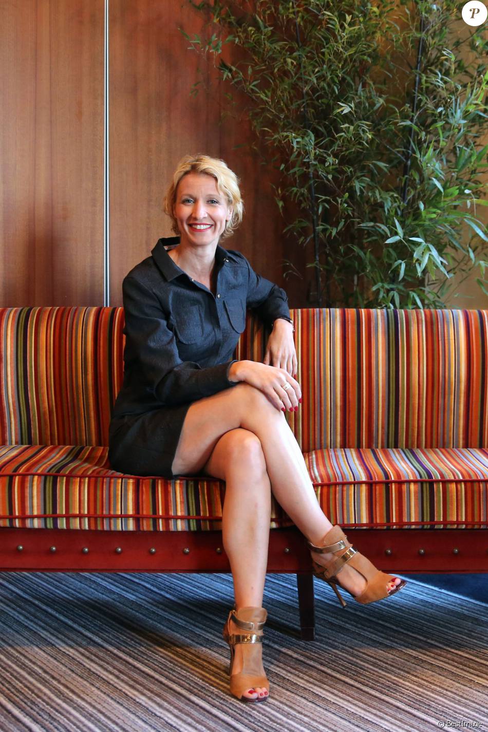 Exclusif - Alexandra Lamy, à Dinard, le 2 octobre 2015. - Purepeople