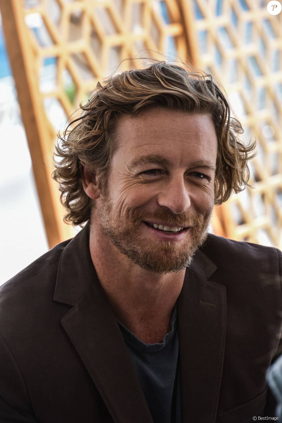 Simon Baker à Cannes, le 16 mai 2015. - Purepeople