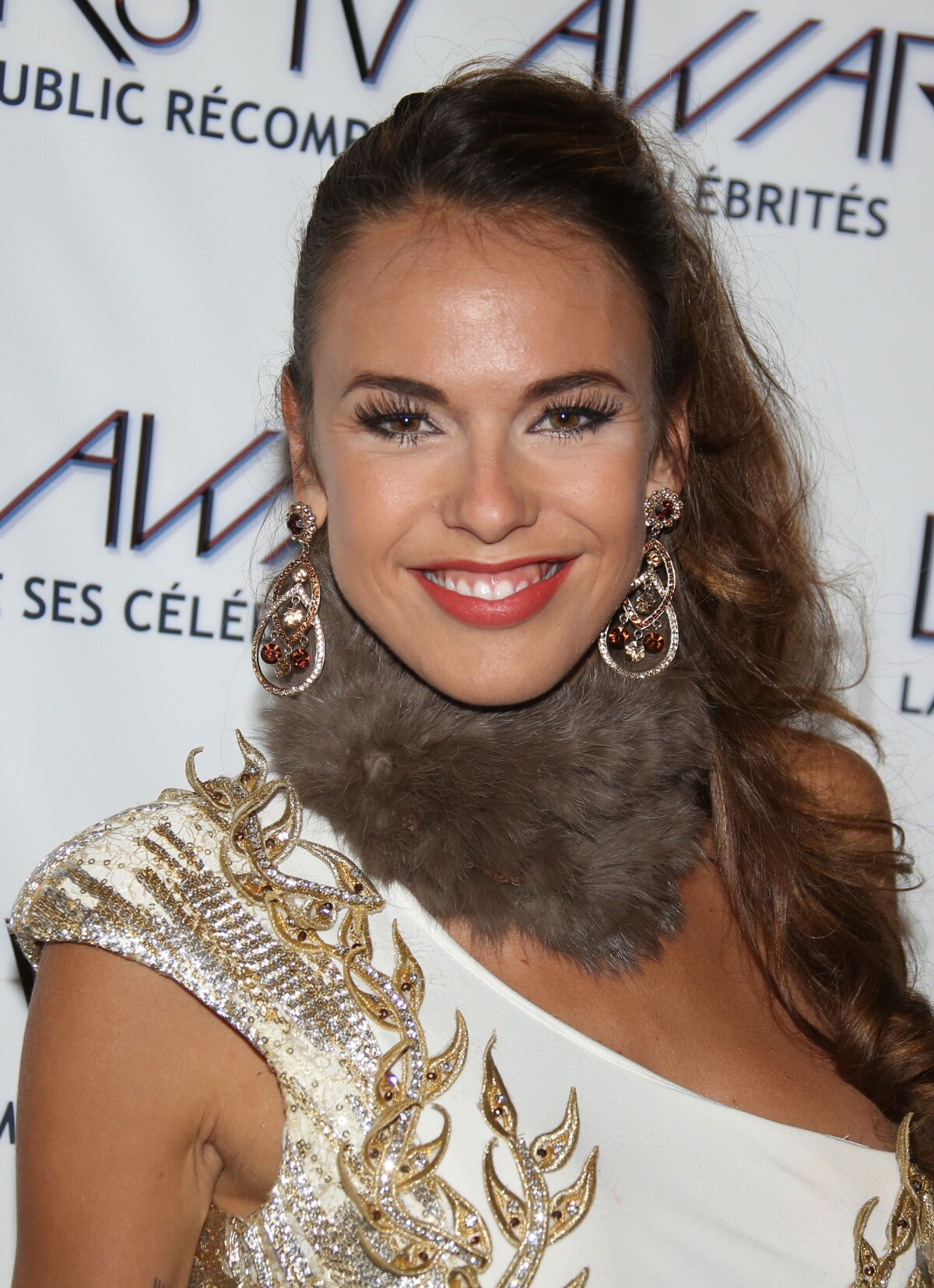 Photo : Vanessa Lawrens - Soirée des Lauriers TV Awards au Théâtre des ...