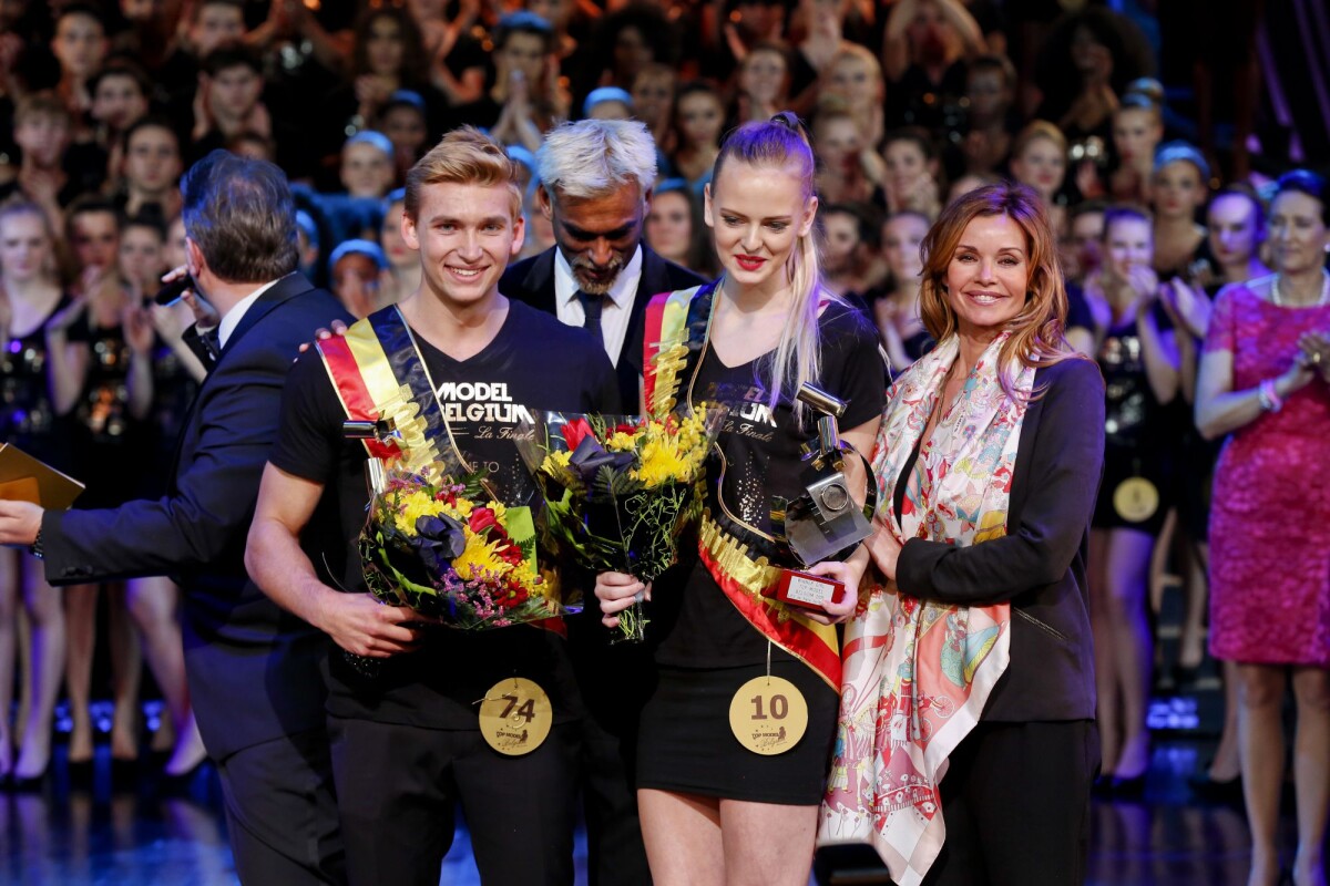 Photo : Logan Chaumont (Top model Belgium 2016), Satya Oblette (ou Satya Oblet), Chloe Glanowski ...