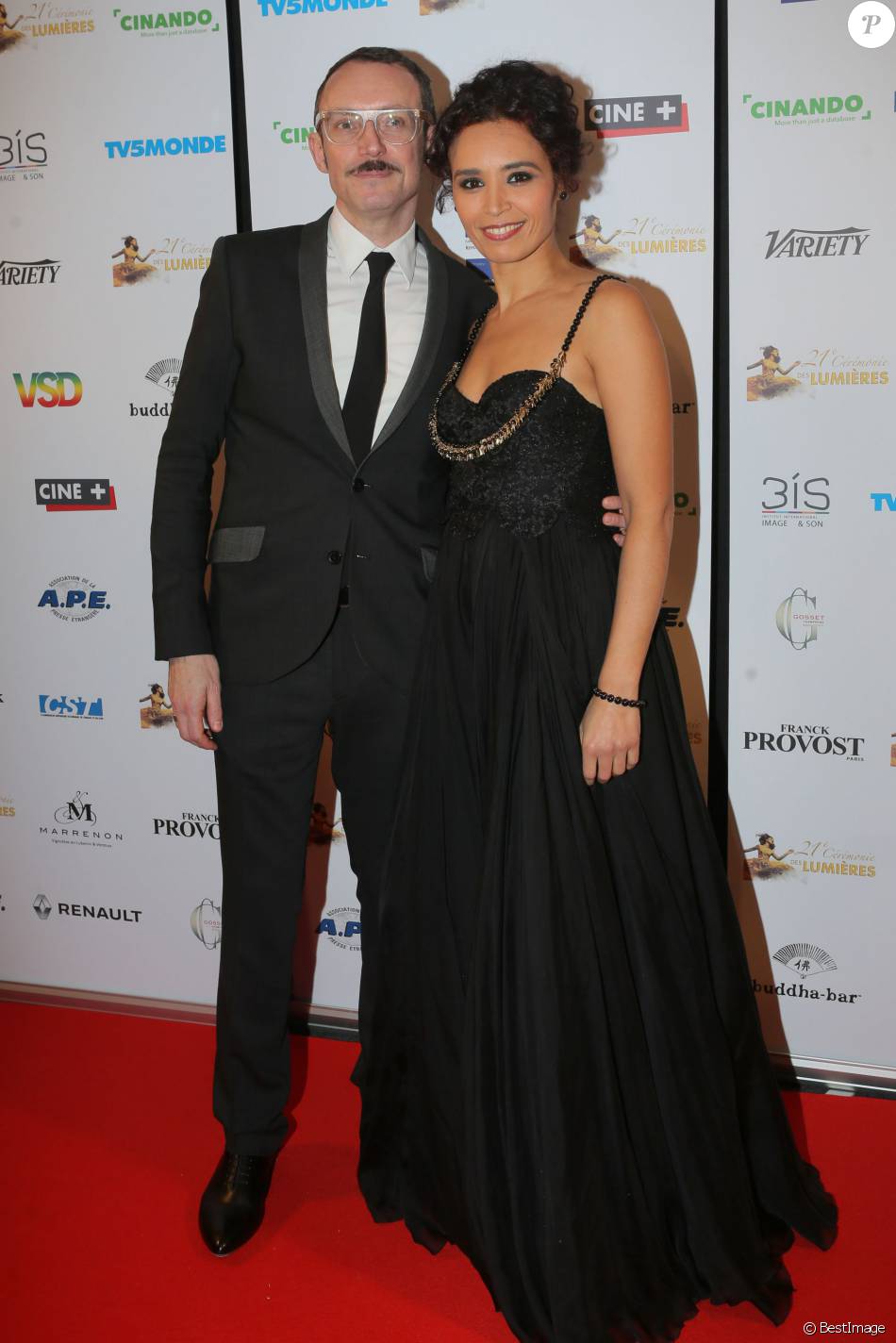 Patrick Fabre, Aïda Touihri - Photocall de la 21ème cérémonie des prix ...