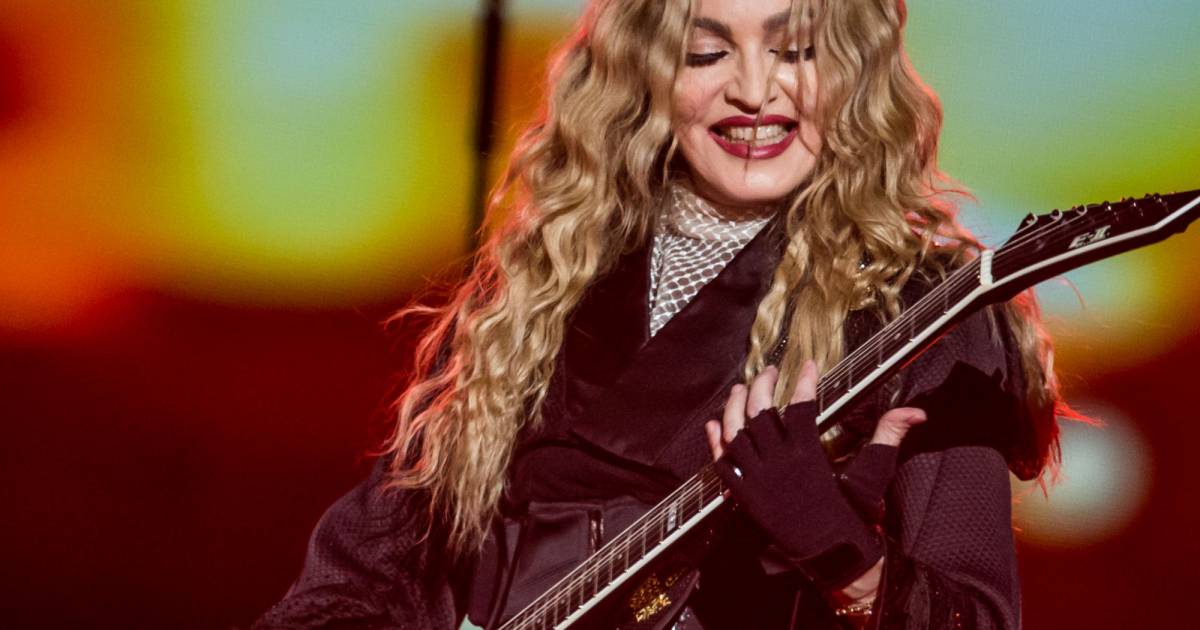 Concert de Madonna à l'AccorHotels Arena (Bercy) à Paris, le 9 décembre ...