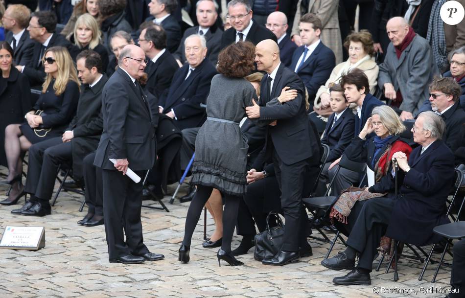 La famille d'Alain Decaux, Audrey Azoulay, Olivier Poivre d'Arvor, Jean ...