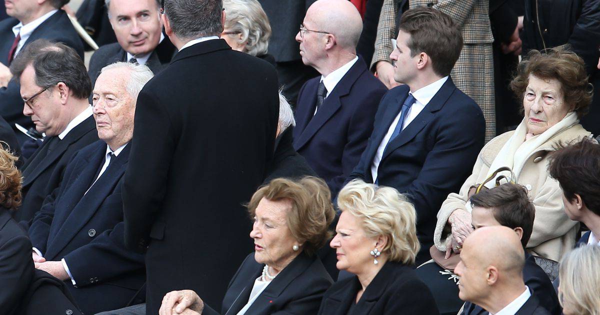 La famille de Alain Decaux, Micheline Pelletier, sa veuve, Candice ...