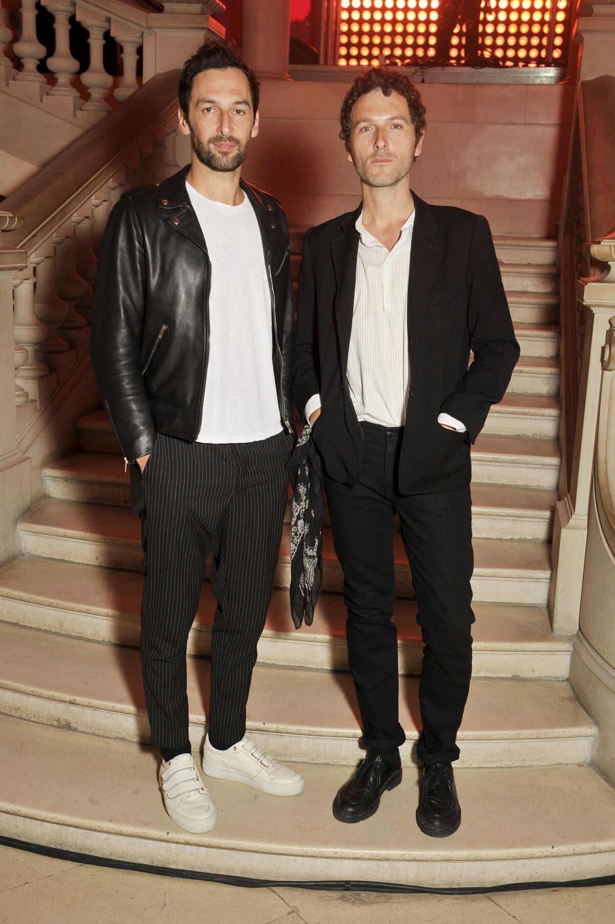 Photo : Olivier Coursier et Simon Buret (AaRON) - Vernissage de l ...