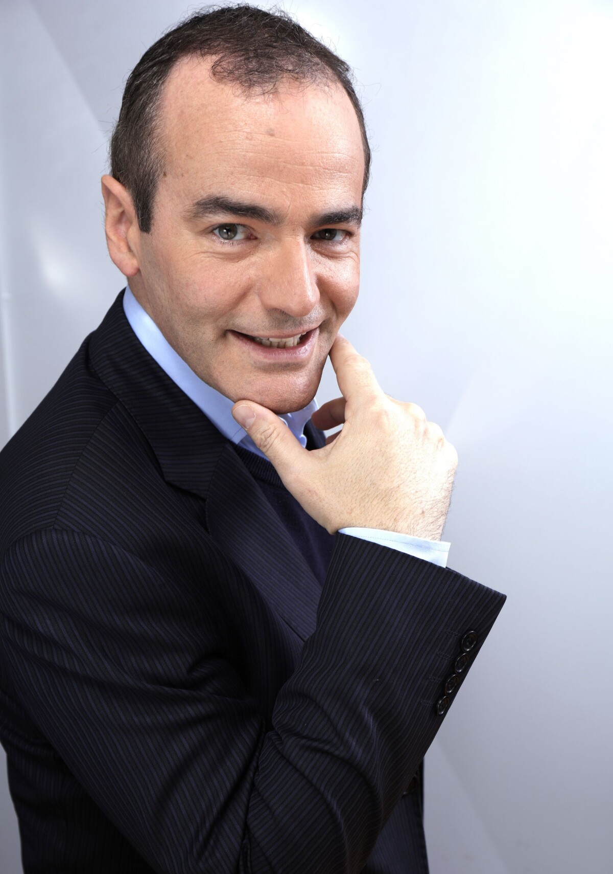Photo : Franck Ferrand à Paris, en décembre 2015. - Purepeople