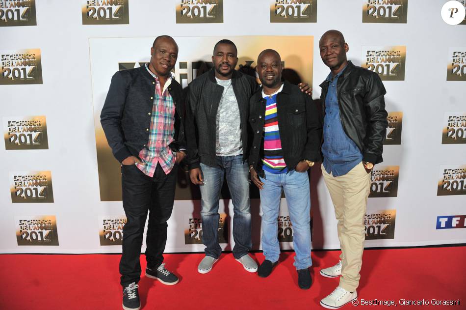 Le groupe Magic System à l'enregistrement de l'émission La Chanson de l ...