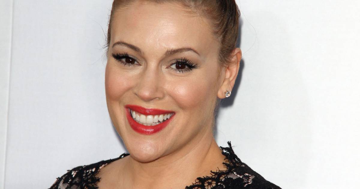 Alyssa Milano - Avant-première du film Get Hard à Hollywood, le 25 mars ...