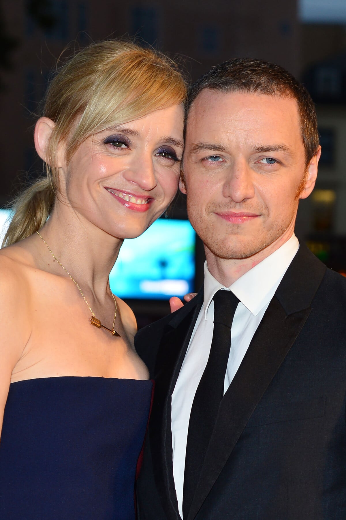 Photo : Anne-Marie Duff et son mari James McAvoy - Première du film ...