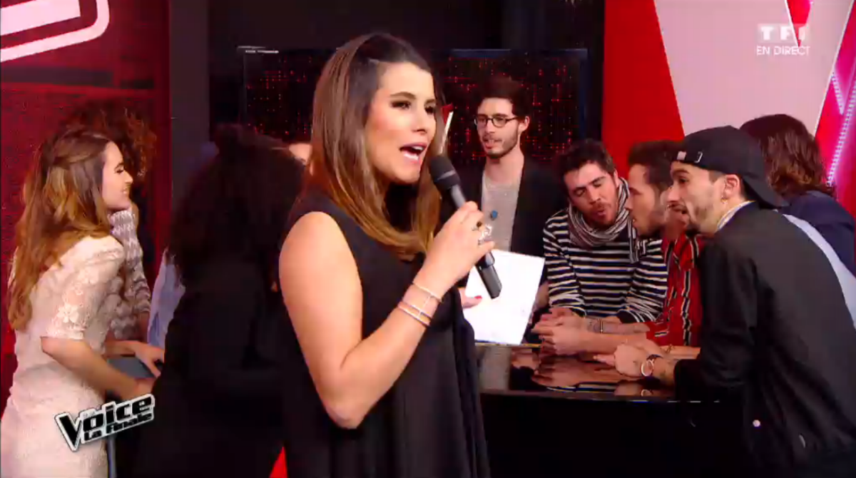 Photo : MB14 lors de la finale de The Voice 5, sur TF1, le samedi 14 ...