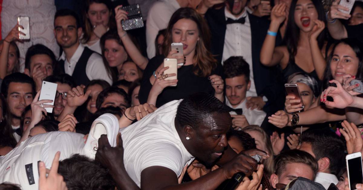 Exclusif - Akon - People au concert de Akon au Gotha le 14 mai 2016 à ...