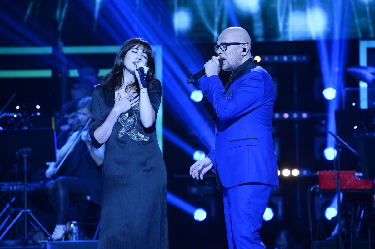 Photo : Exclusif - Nolwenn Leroy, Pascal Obispo - Enregistrement de l'émission "Le Grand Show ...