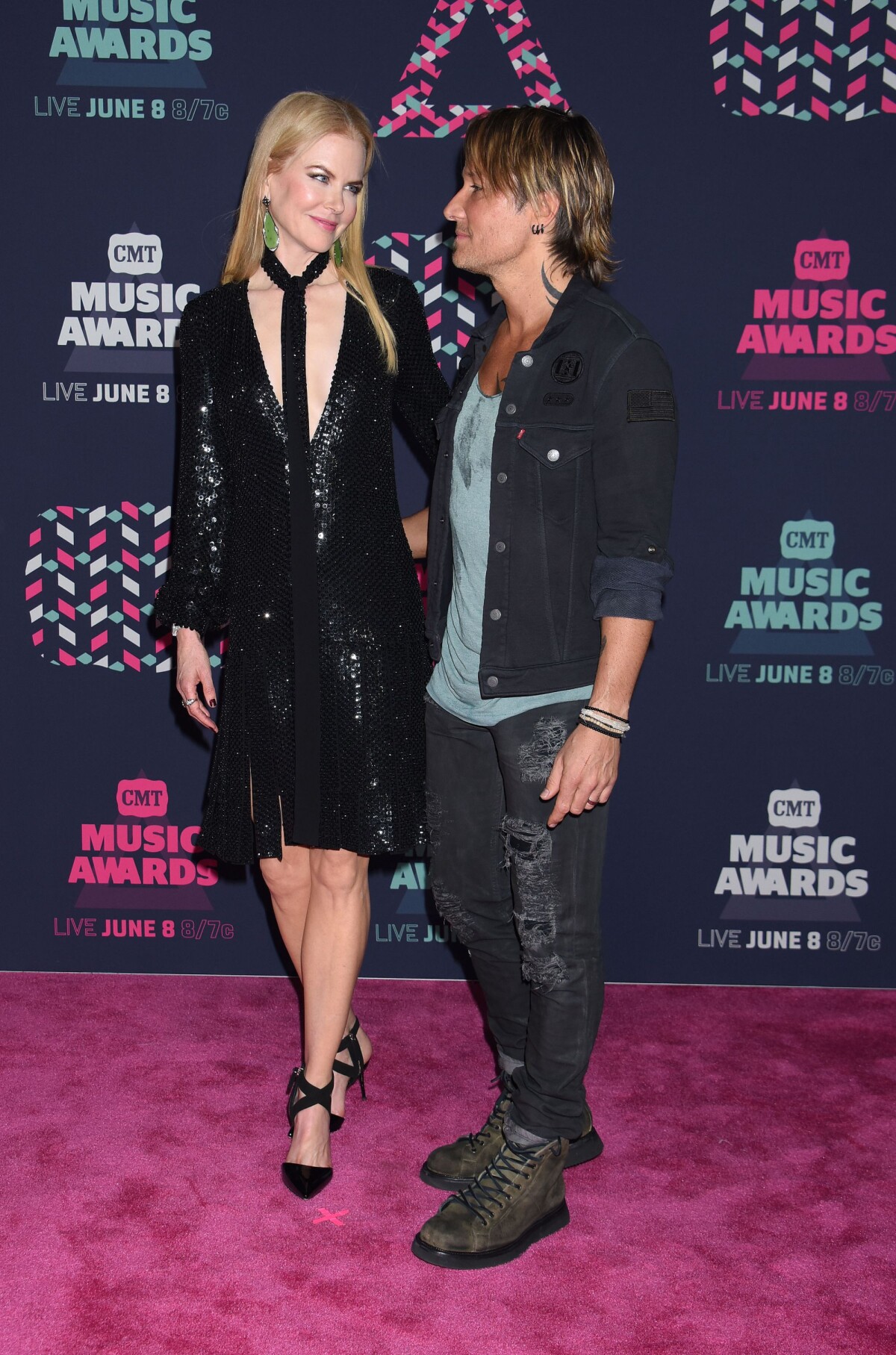 Photo : Nicole Kidman et Keith Urban à la soirée CMT Music Awards à ...