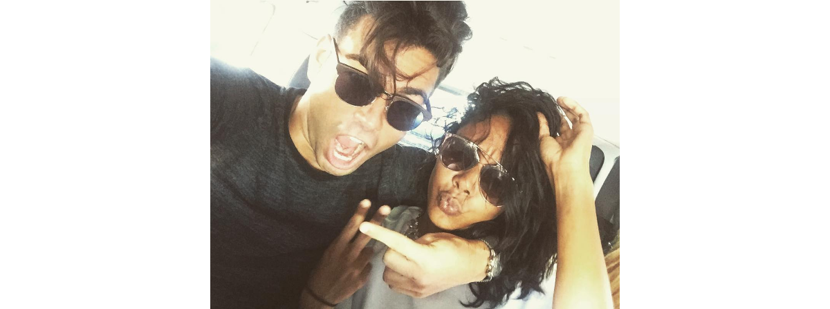Photo : Nehuda et Ricardo ("Les Anges 8") amoureux. Juin 2016. - Purepeople