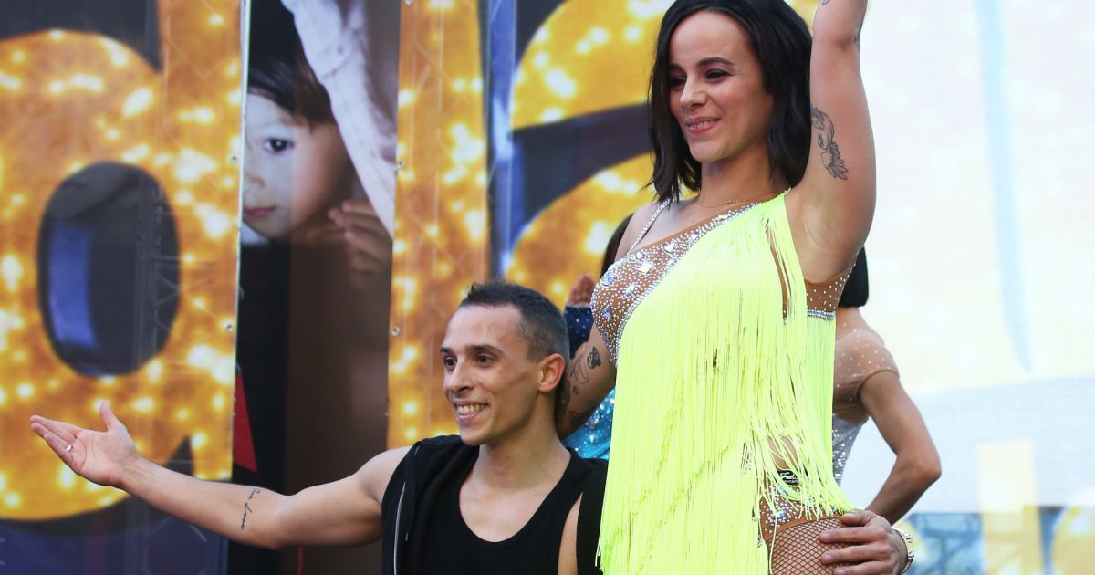 Alizée et son compagnon Grégoire Lyonnet - Spectacle Danse avec les ...