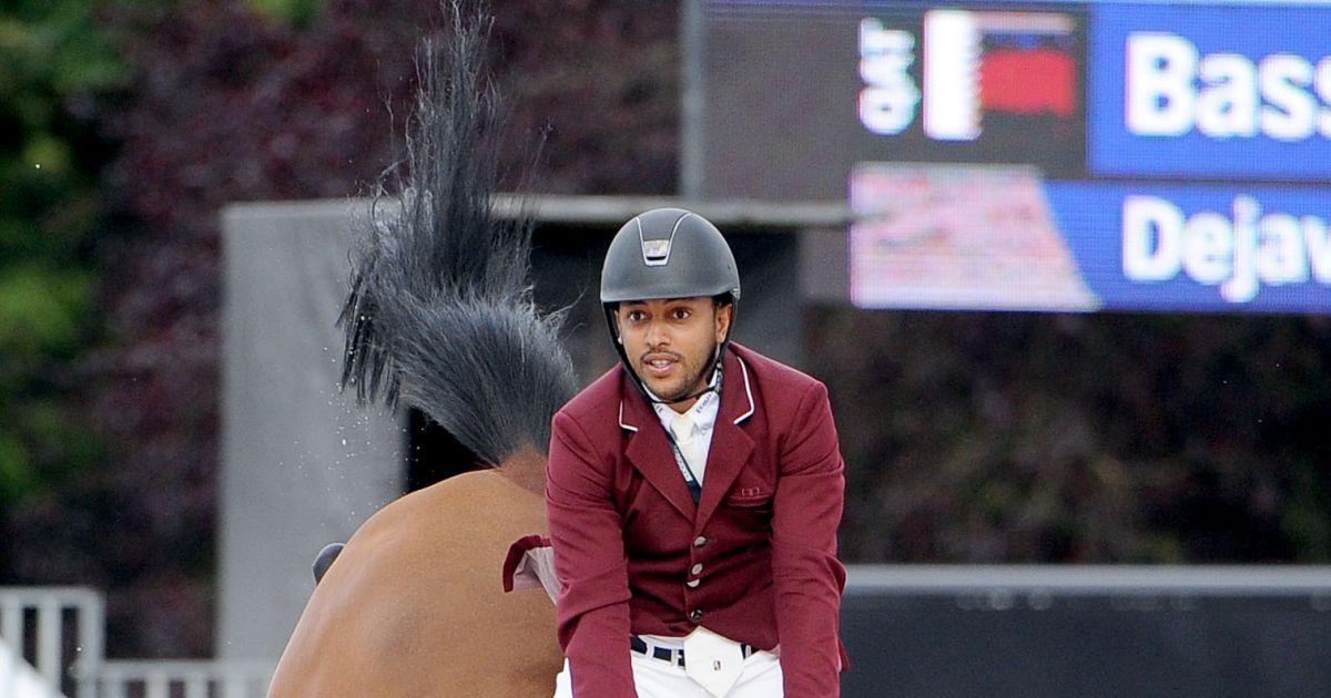 Bassem Mohammed sur Dejavu 43 - Prix Longines Champions Tour Grand Prix ...