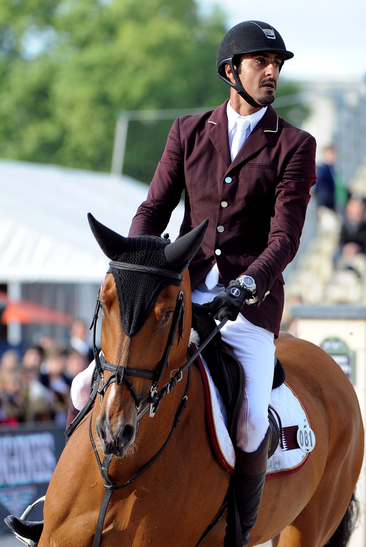 Photo : Sheikh Ali Al Thani sur First Devision 81 - Prix Longines ...