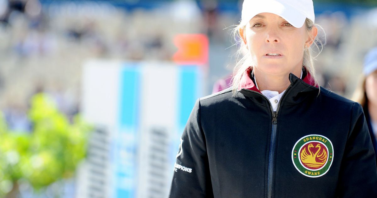 Edwina Tops-Alexander - Reconnaissance du Prix Longines Champions Tour ...