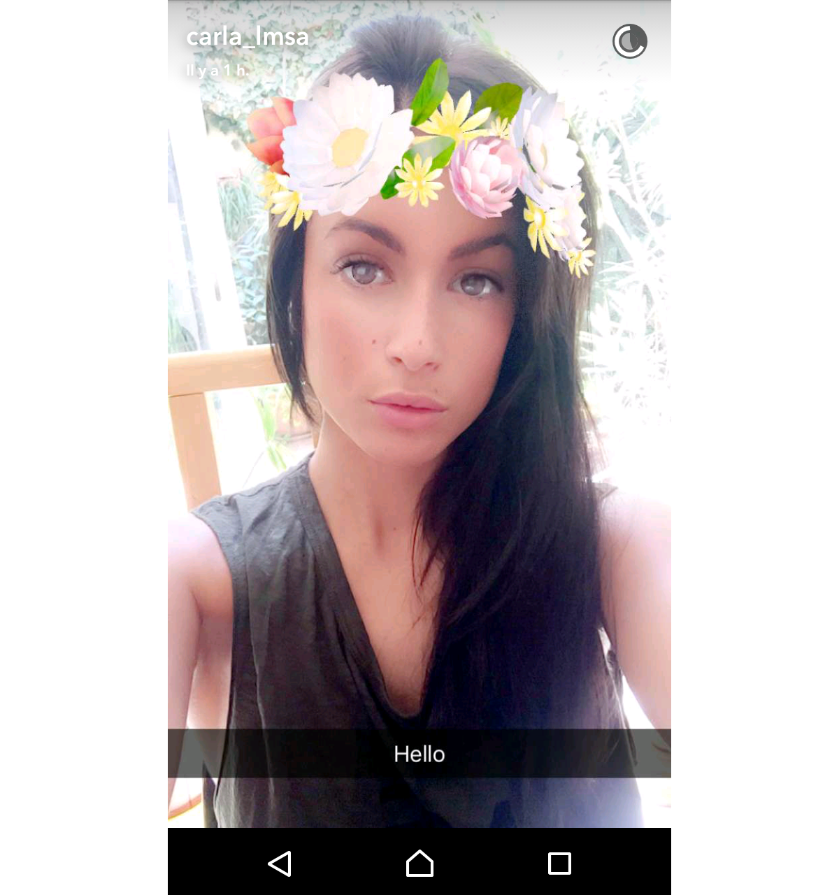 Photo : Carla des Marseillais dévoile sa couleur brune, sur Snapchat ...